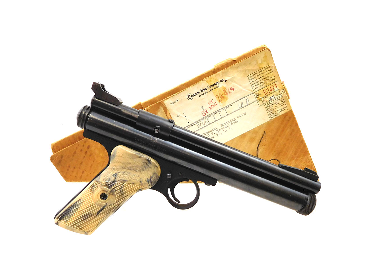 Crosman 150 CO2 Pellet Pistol in Box - Baker Airguns