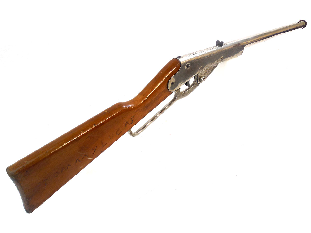 Nickel Finish Daisy No. 102 Model 36 BB Gun - Baker Airguns