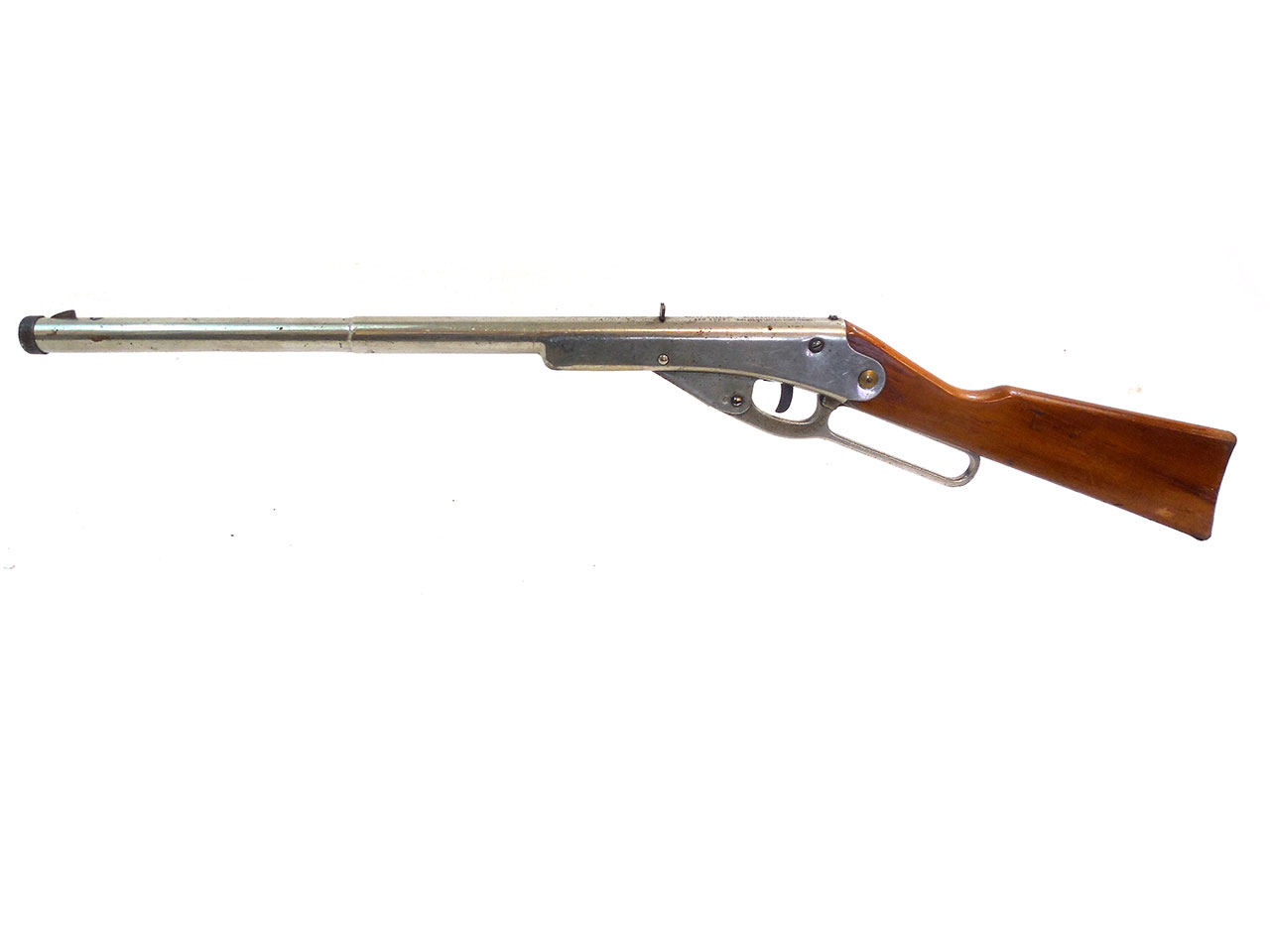Nickel Finish Daisy No. 102 Model 36 BB Gun - Baker Airguns