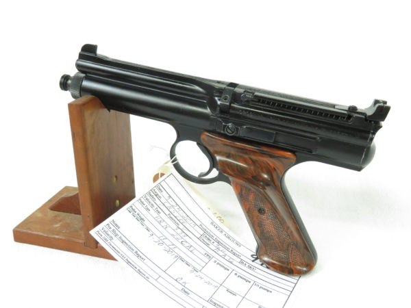 Crosman Model 600 CO2 Semi-Auto Pellet Pistol in Box SKU 9450 - Baker ...