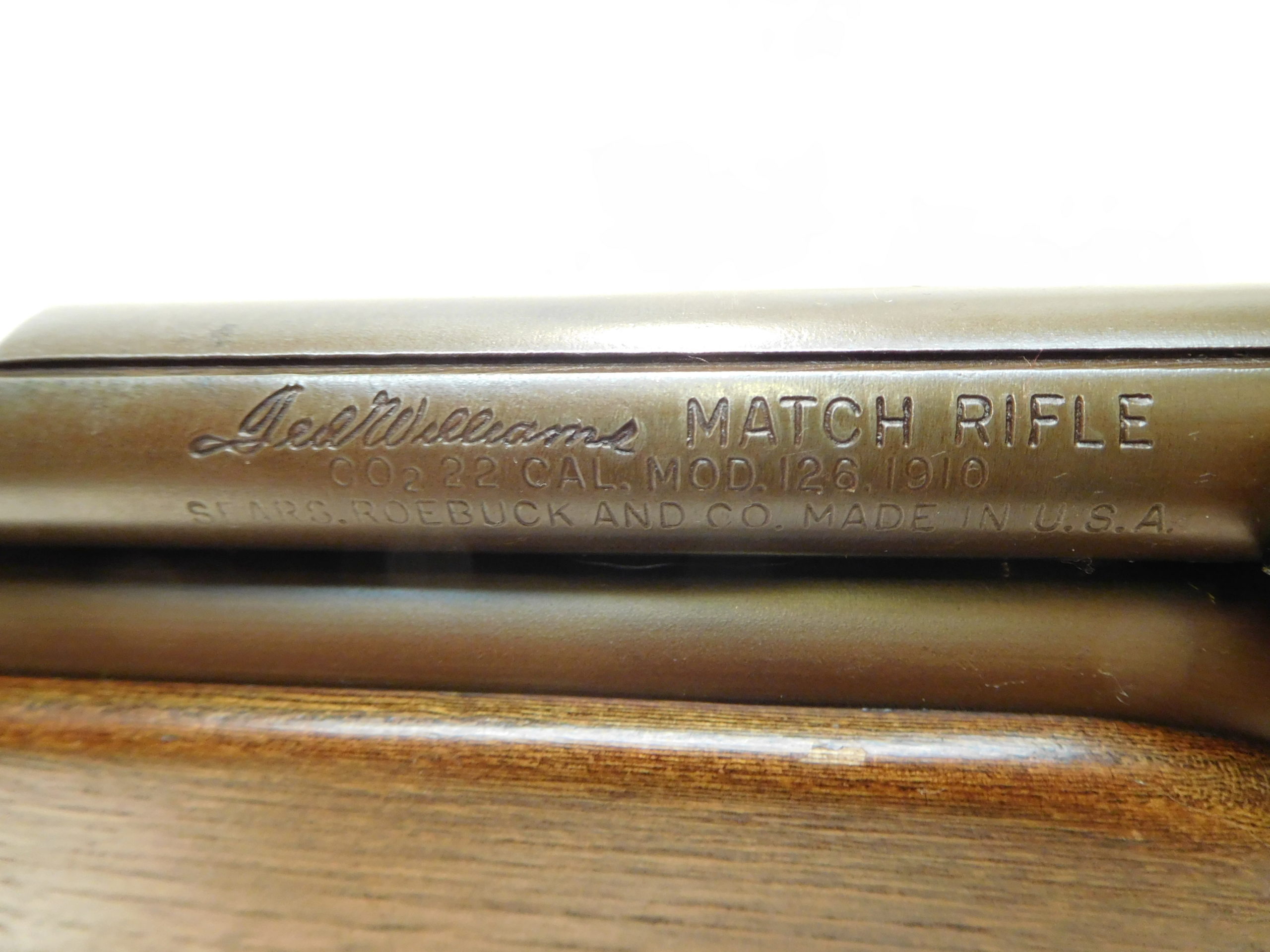 Ted Williams Match Rifle Crosman 160 CO2 Pellet Rifle w/ 5331 Peep ...