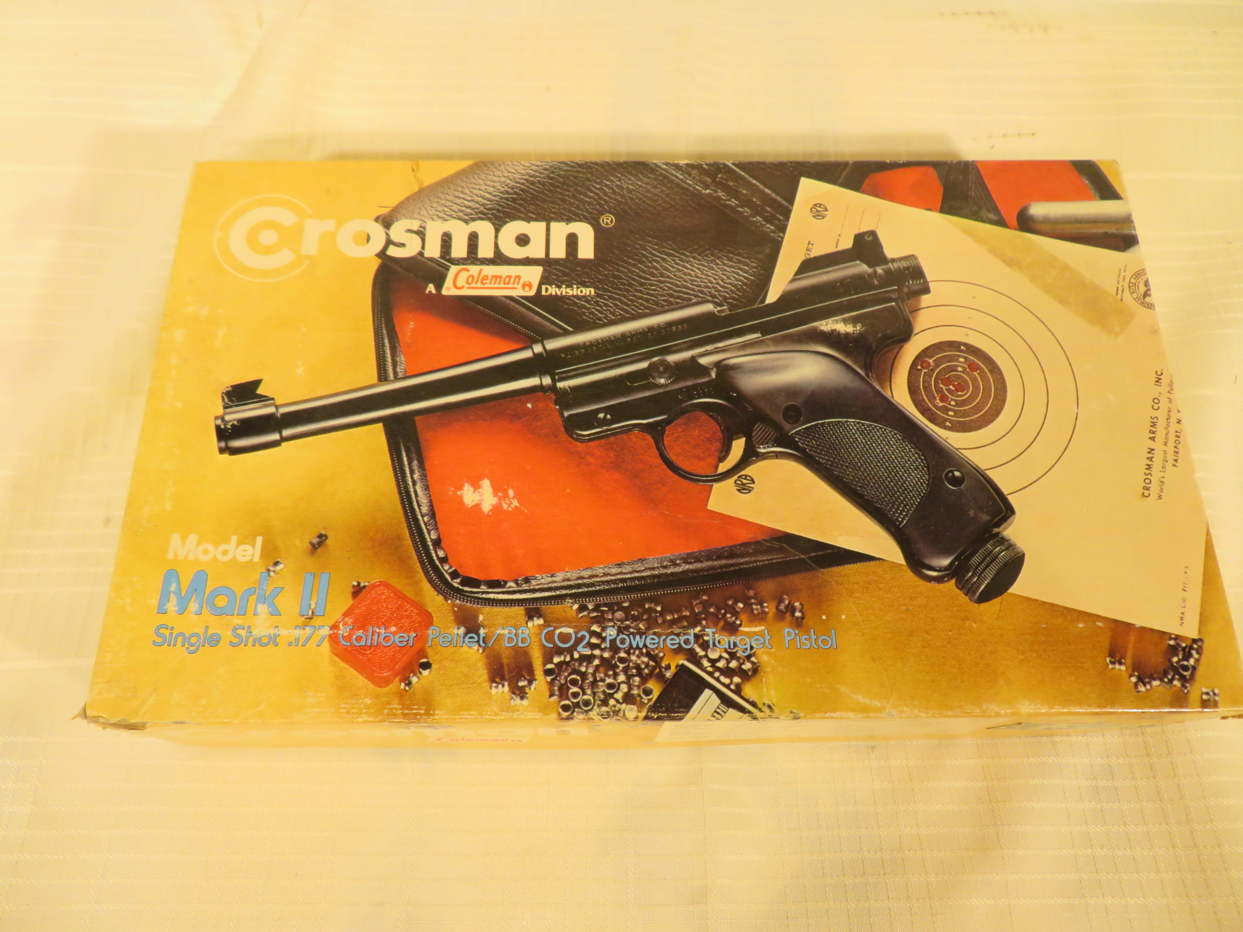 Crosman Mark II Target Like New in the Original Box SKU 8468 - Baker ...