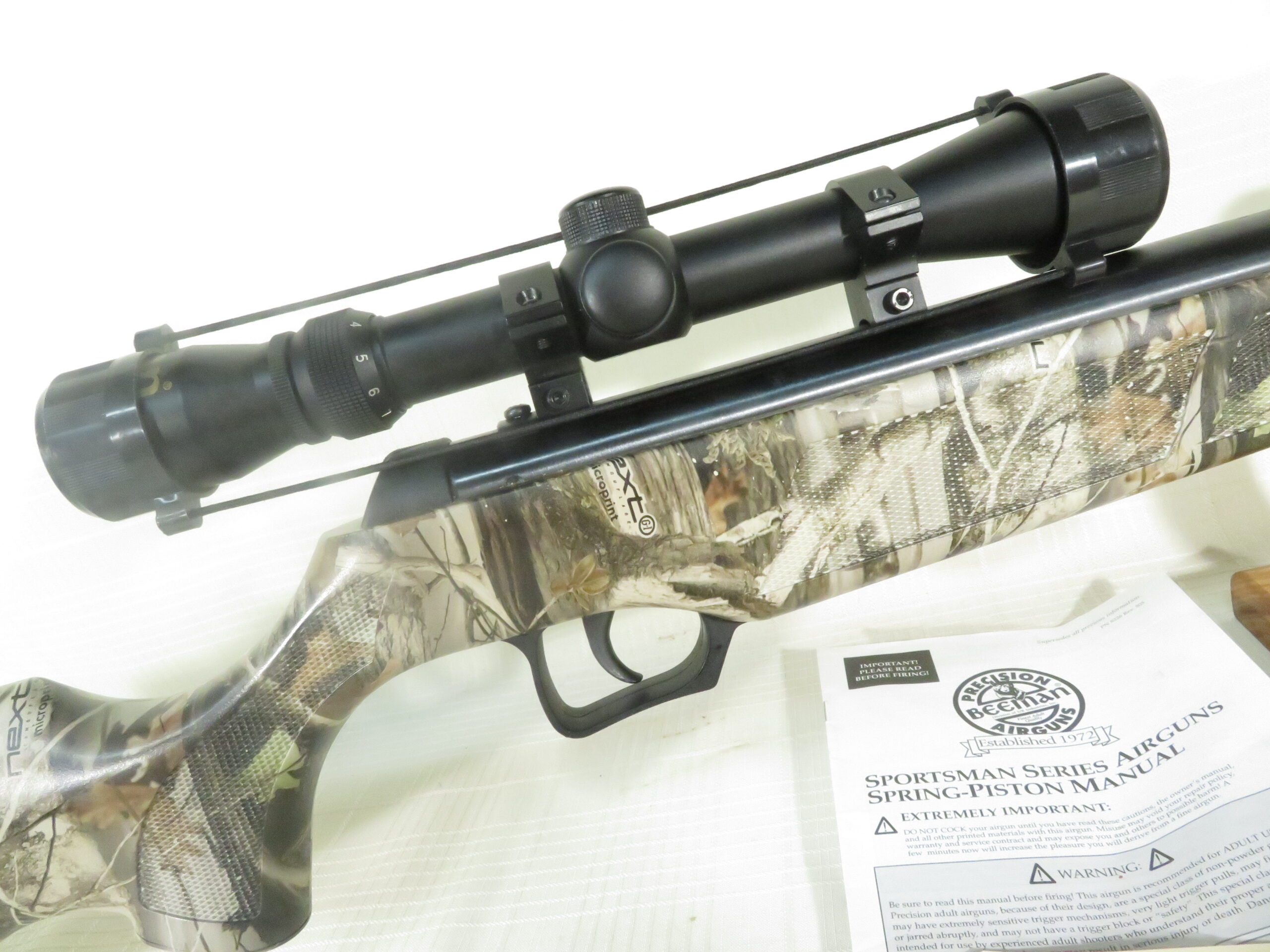 Beeman Sportsman RS Camo Air Rifle with Scope - Baker Airguns