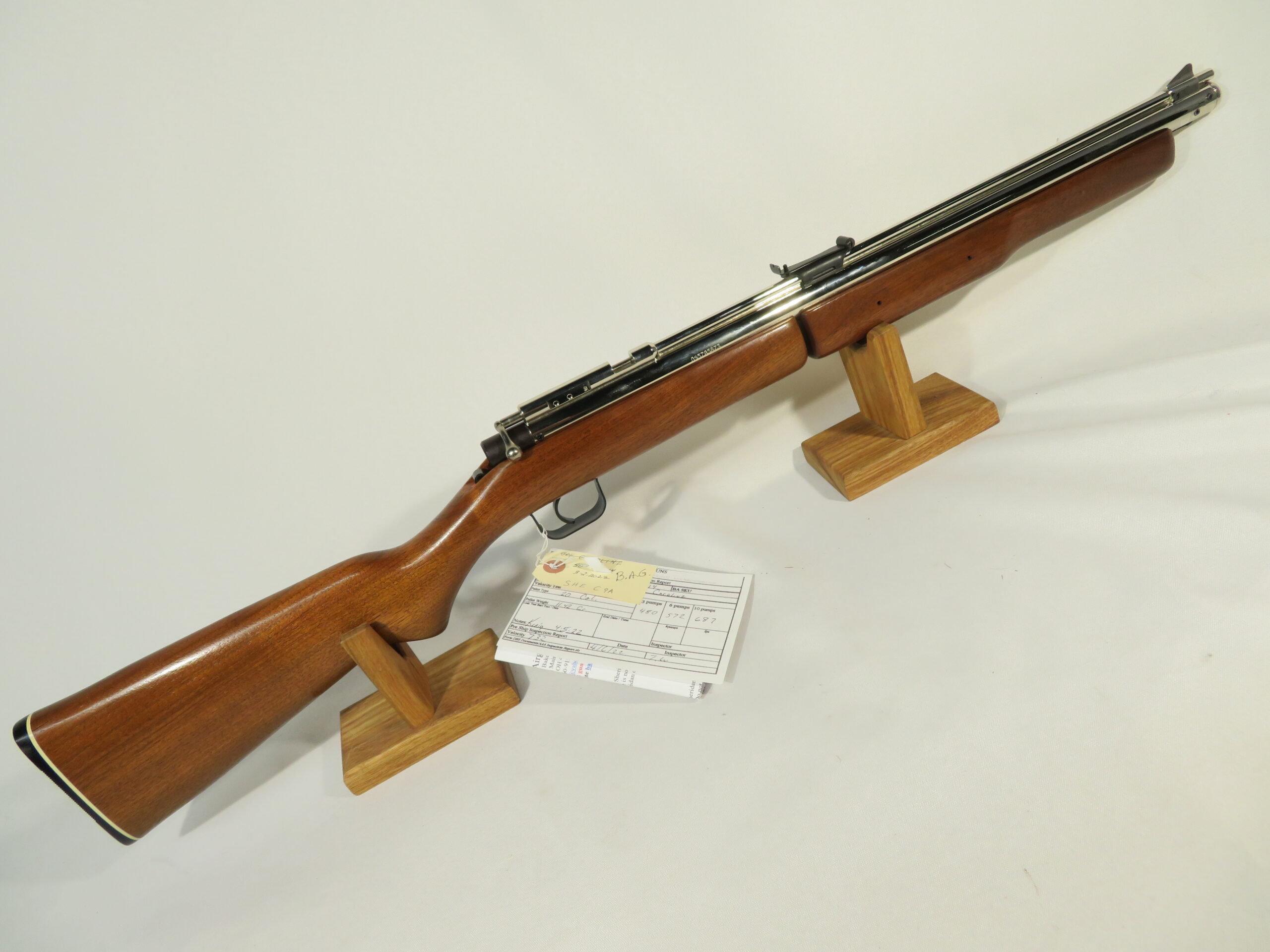 Benjamin Sheridan C9A Silver Streak - Baker Airguns