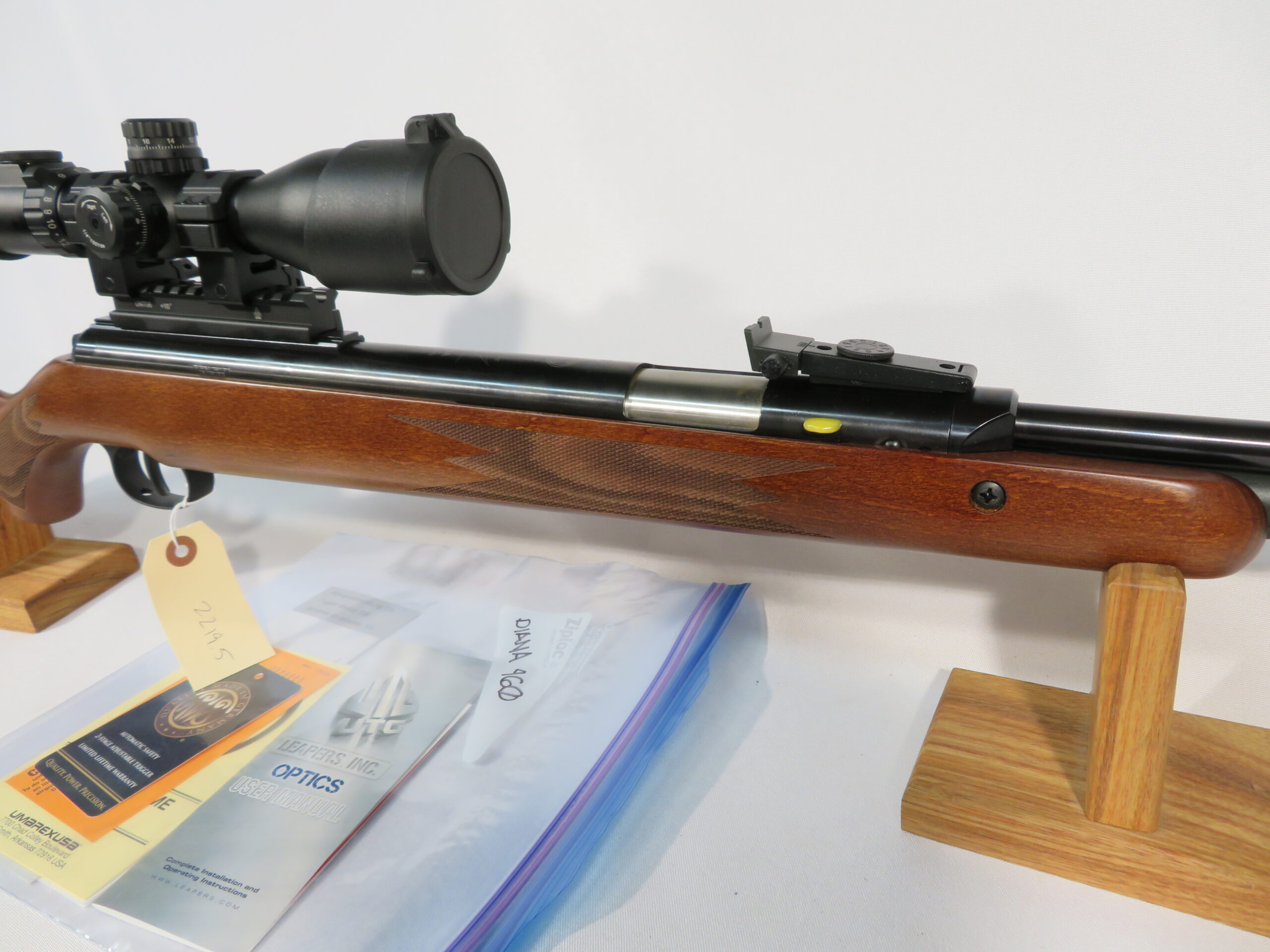 Used RWS Model 460 .22 caliber Air Rifle - Baker Airguns