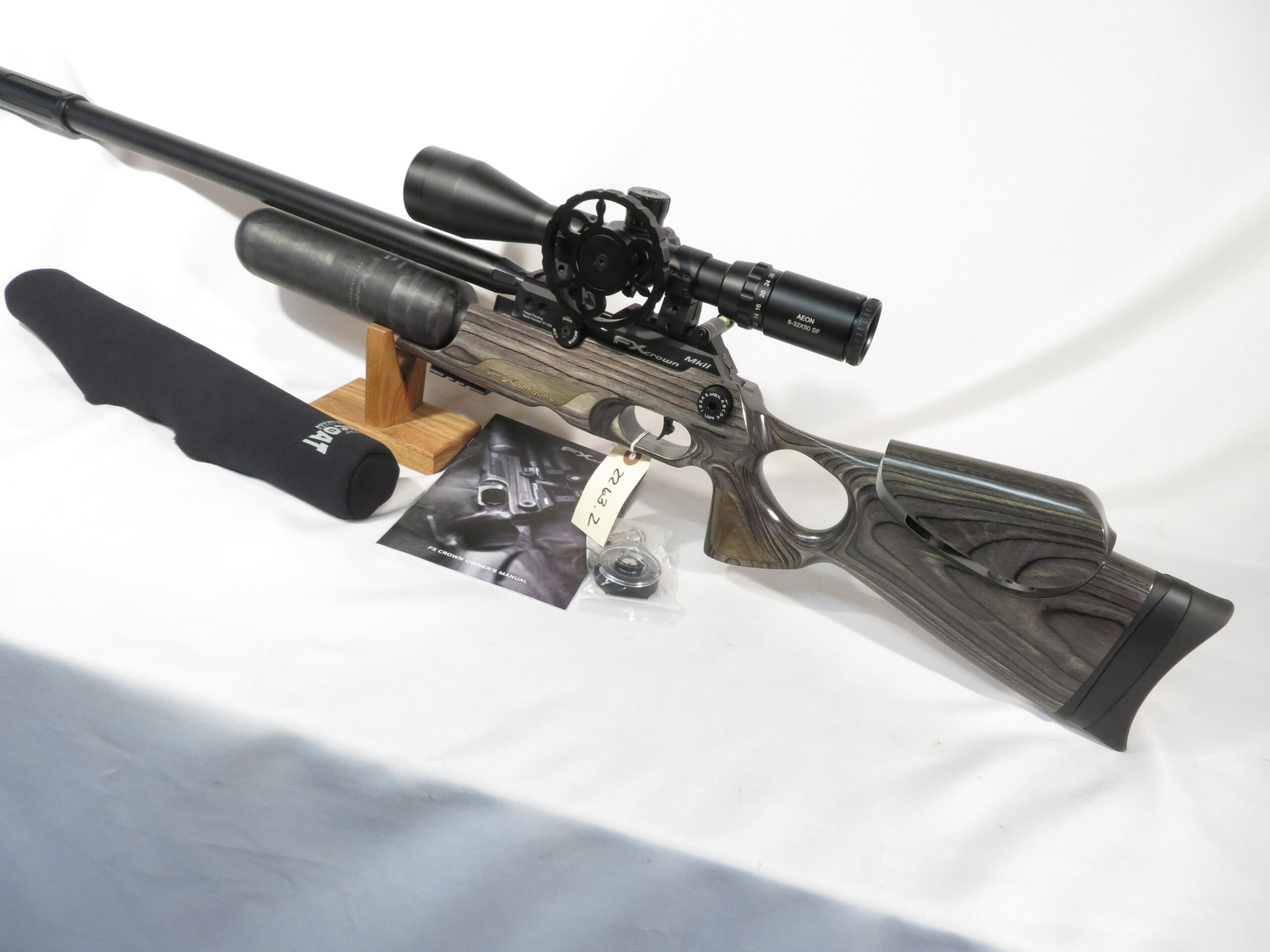 FX Crown Mk II PCP Air Rifle .22 cal Gray Laminate Stock Used - Baker Airguns