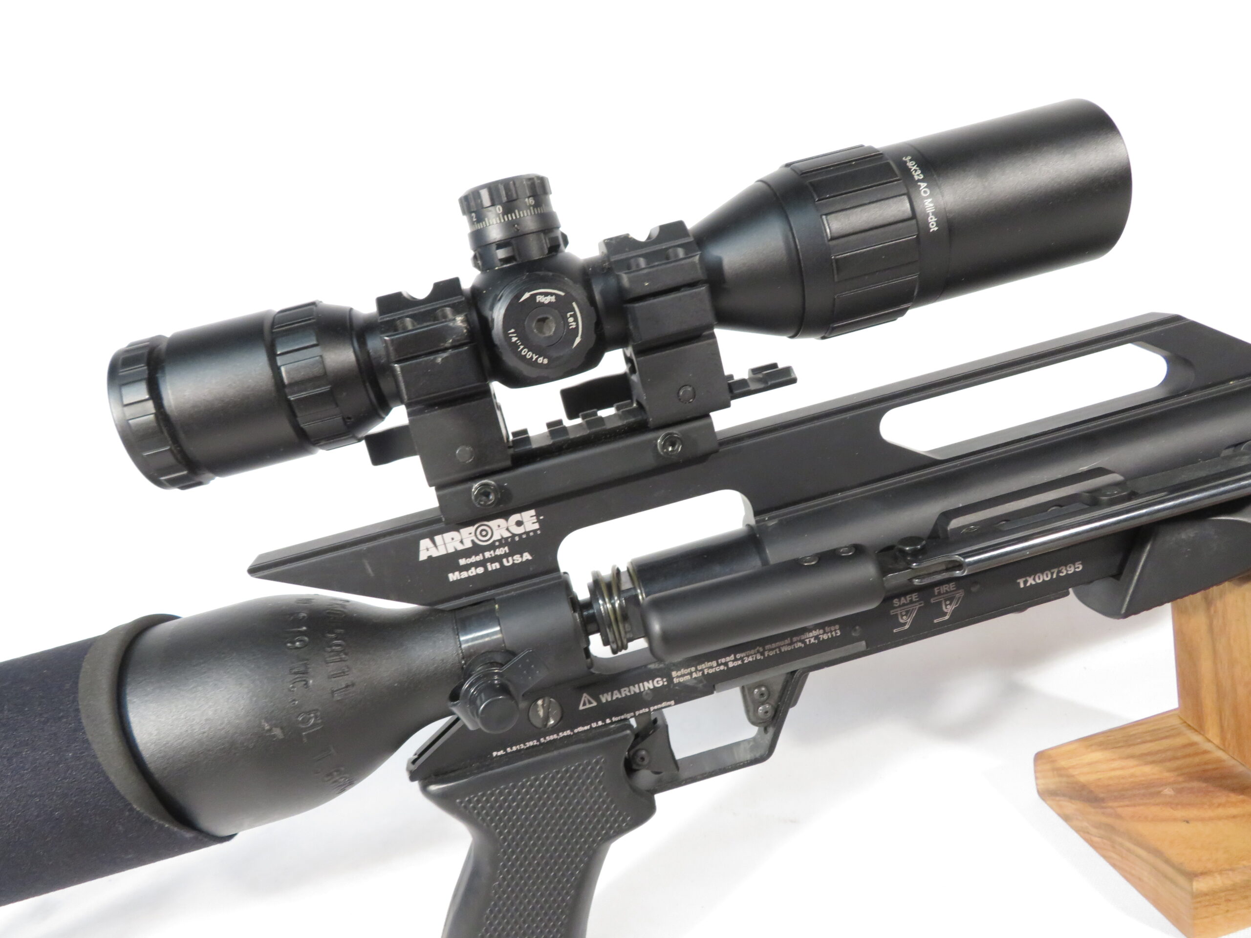 AirForce Big Bore Air Rifle with Extra Carbine Barrel .35 caliber ...