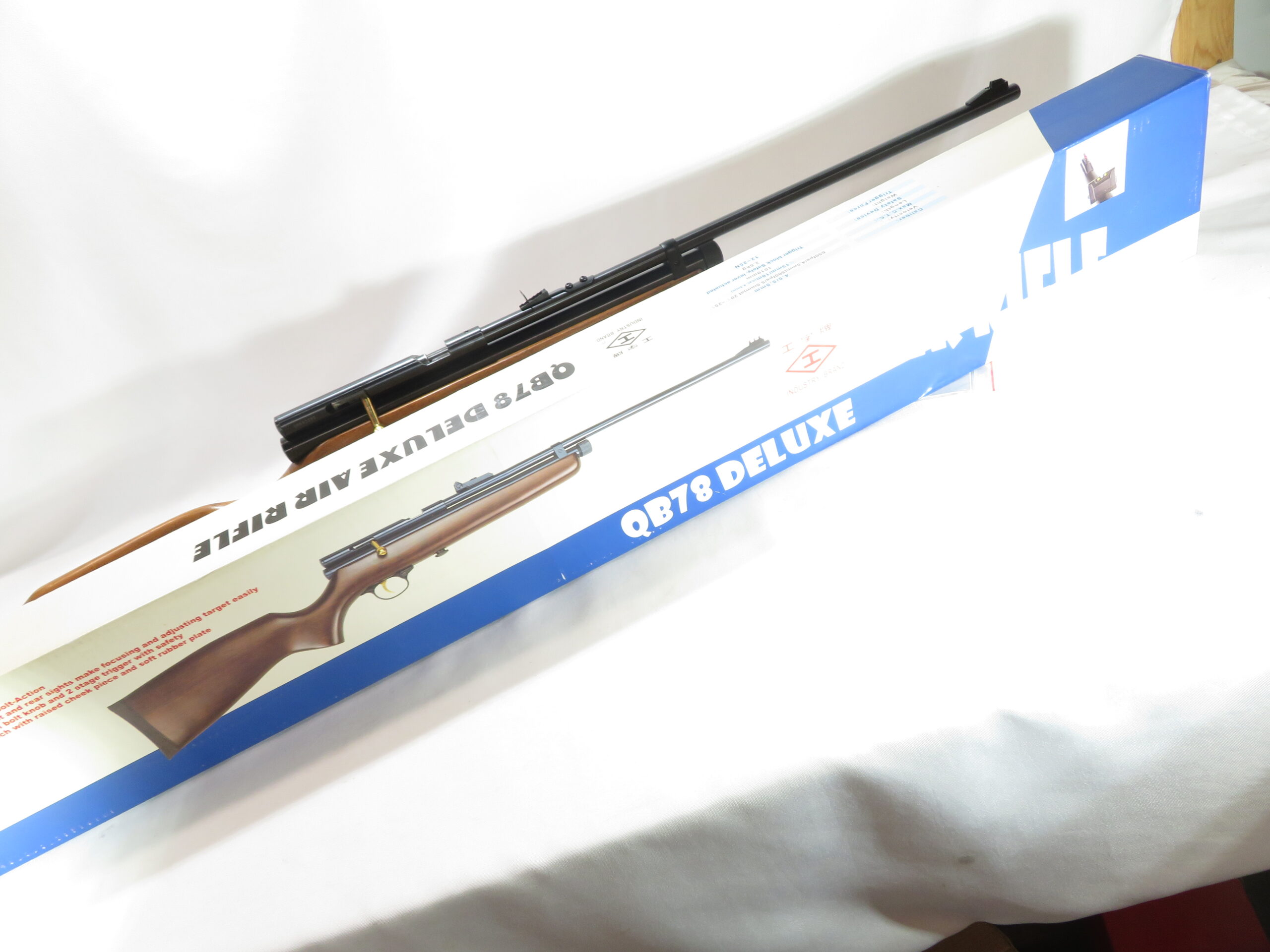 QB78 Deluxe C02 Pellet Rifle SKU 11324.1 - Baker Airguns