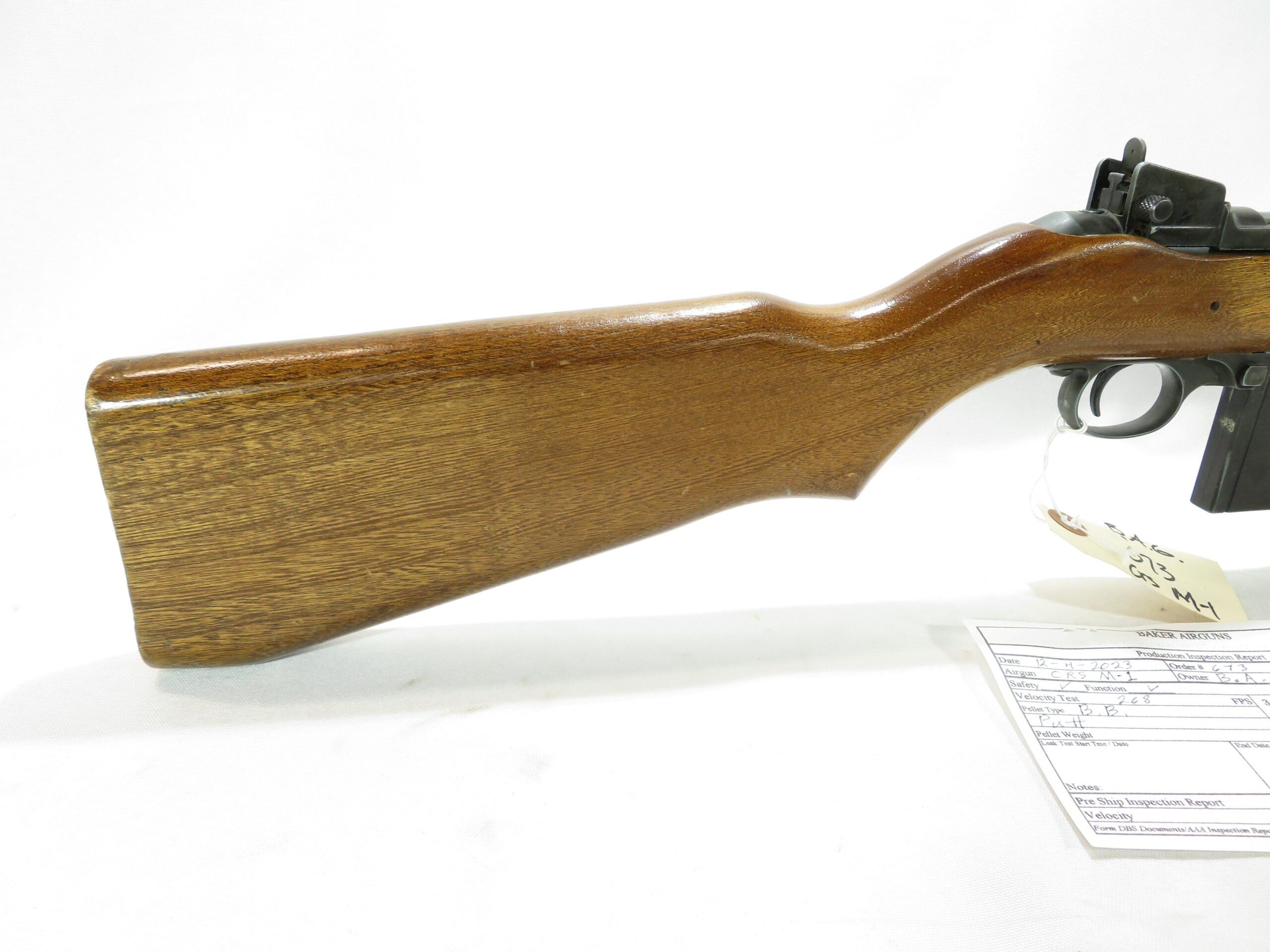 Crosman M1 Carbine BB Gun with Wood Stock, Original Clip SKU 673 ...