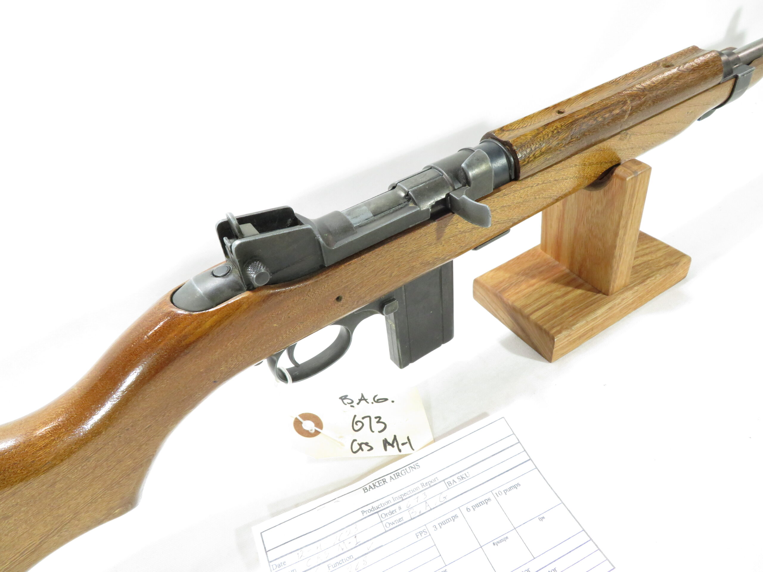 Crosman M1 Carbine BB Gun with Wood Stock, Original Clip SKU 673 ...