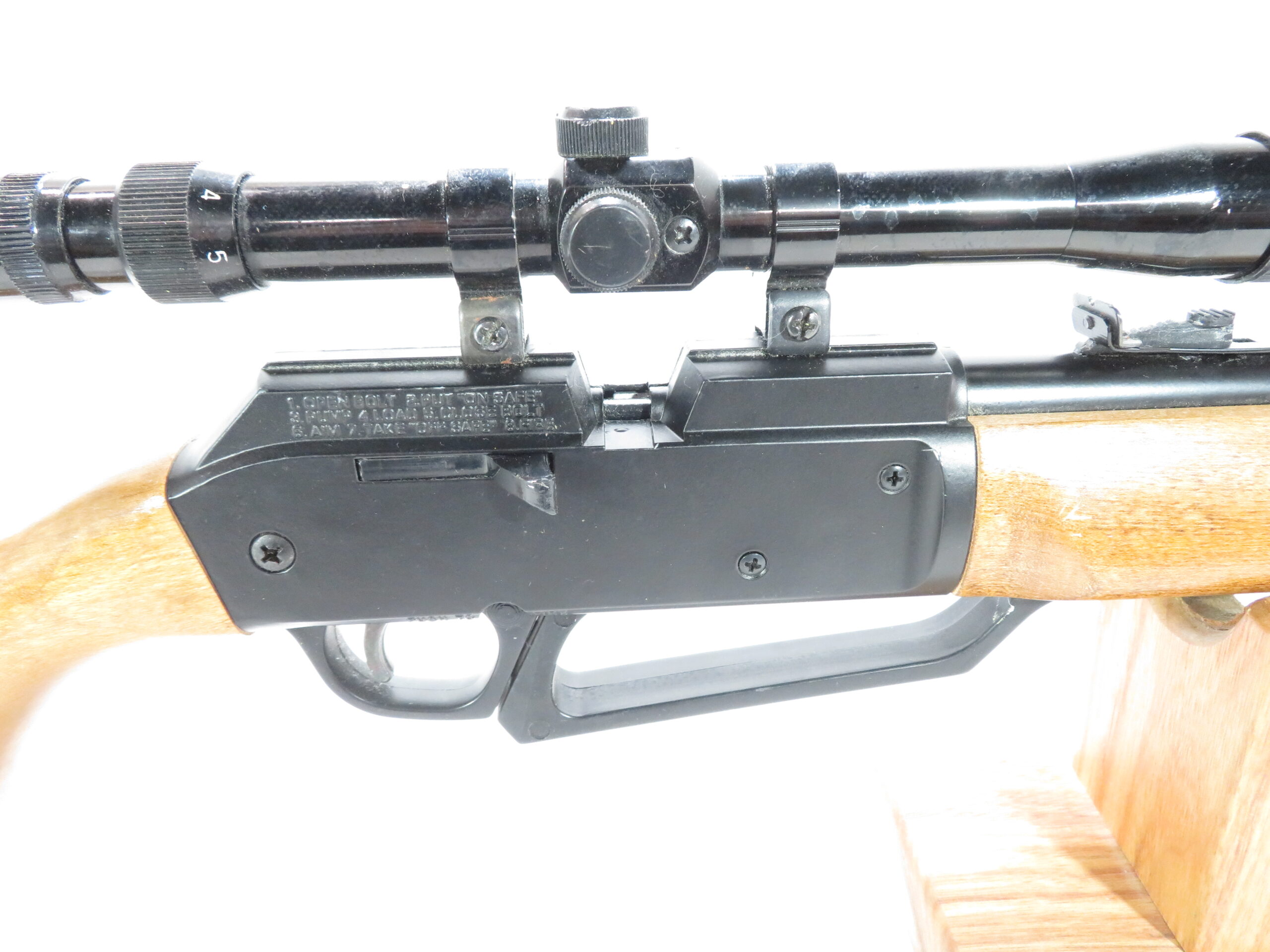 Daisy Powerline 822 Pellet Rifle w/ Daisy 3-7x20 scope SKU 041324 ...