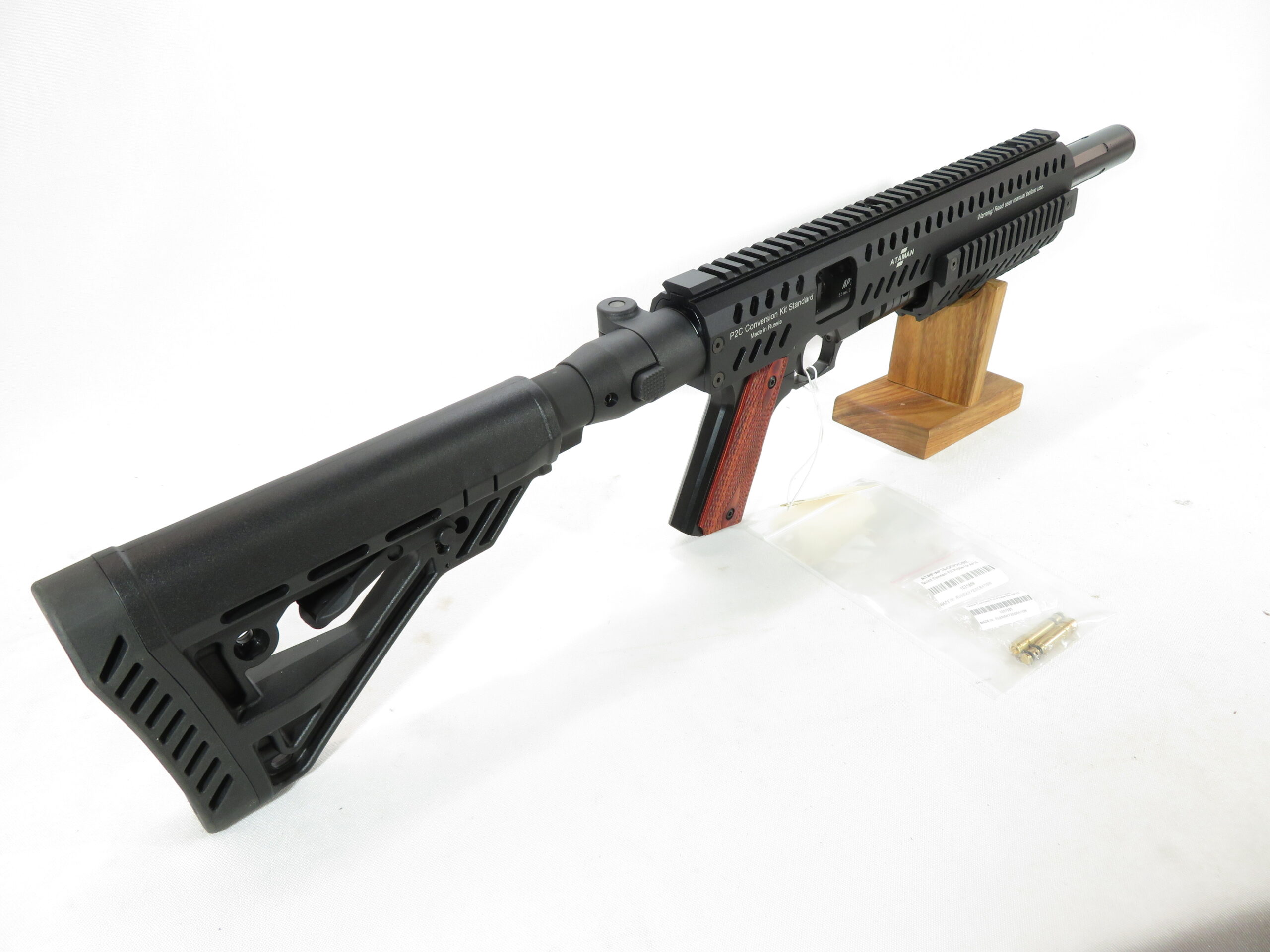 Used Ataman AP16 .22 Caliber w/ Folding stock SKU 81824.3 - Baker Airguns