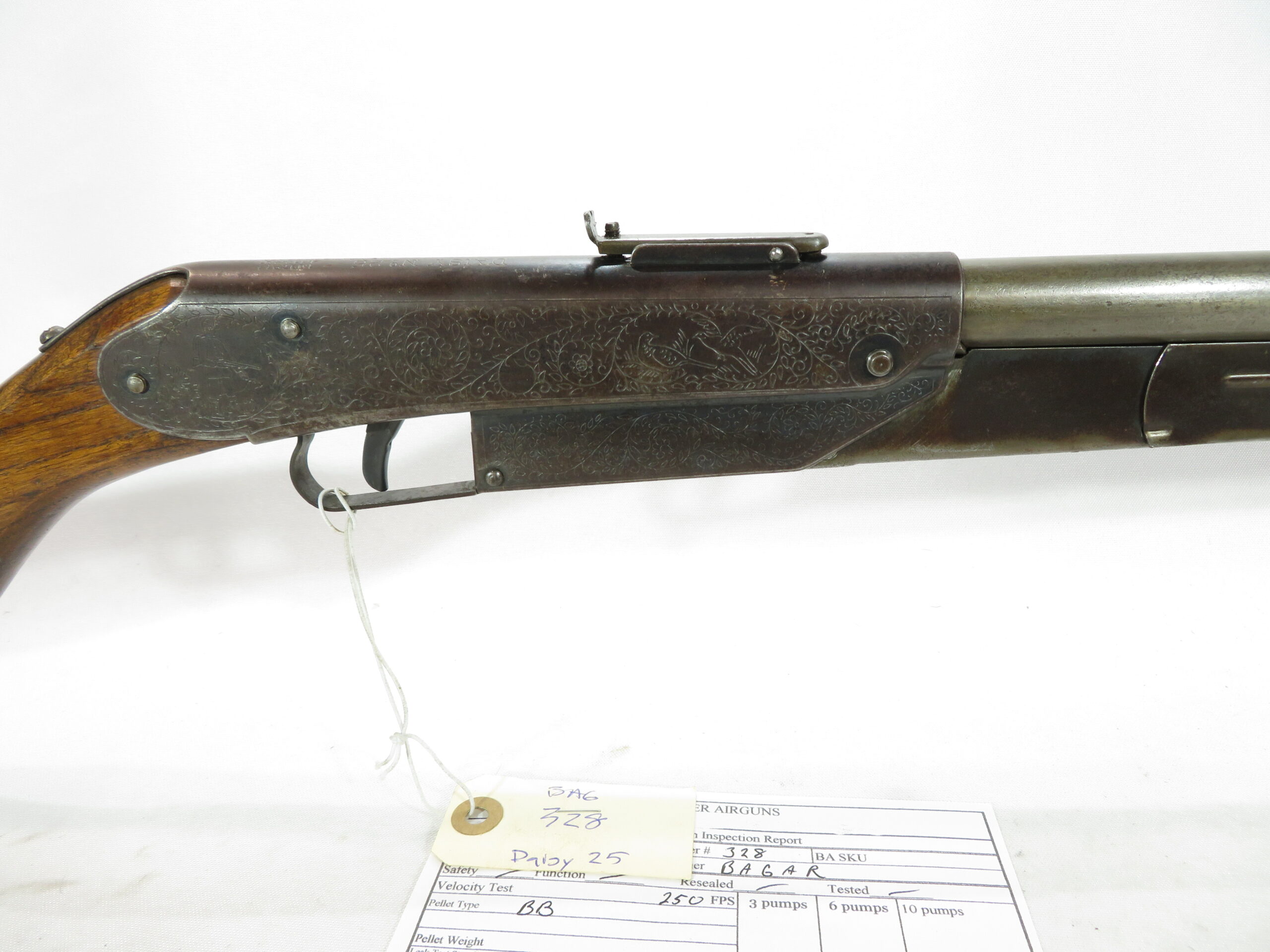 Daisy Model 25 BB Gun SKU 328 - Baker Airguns