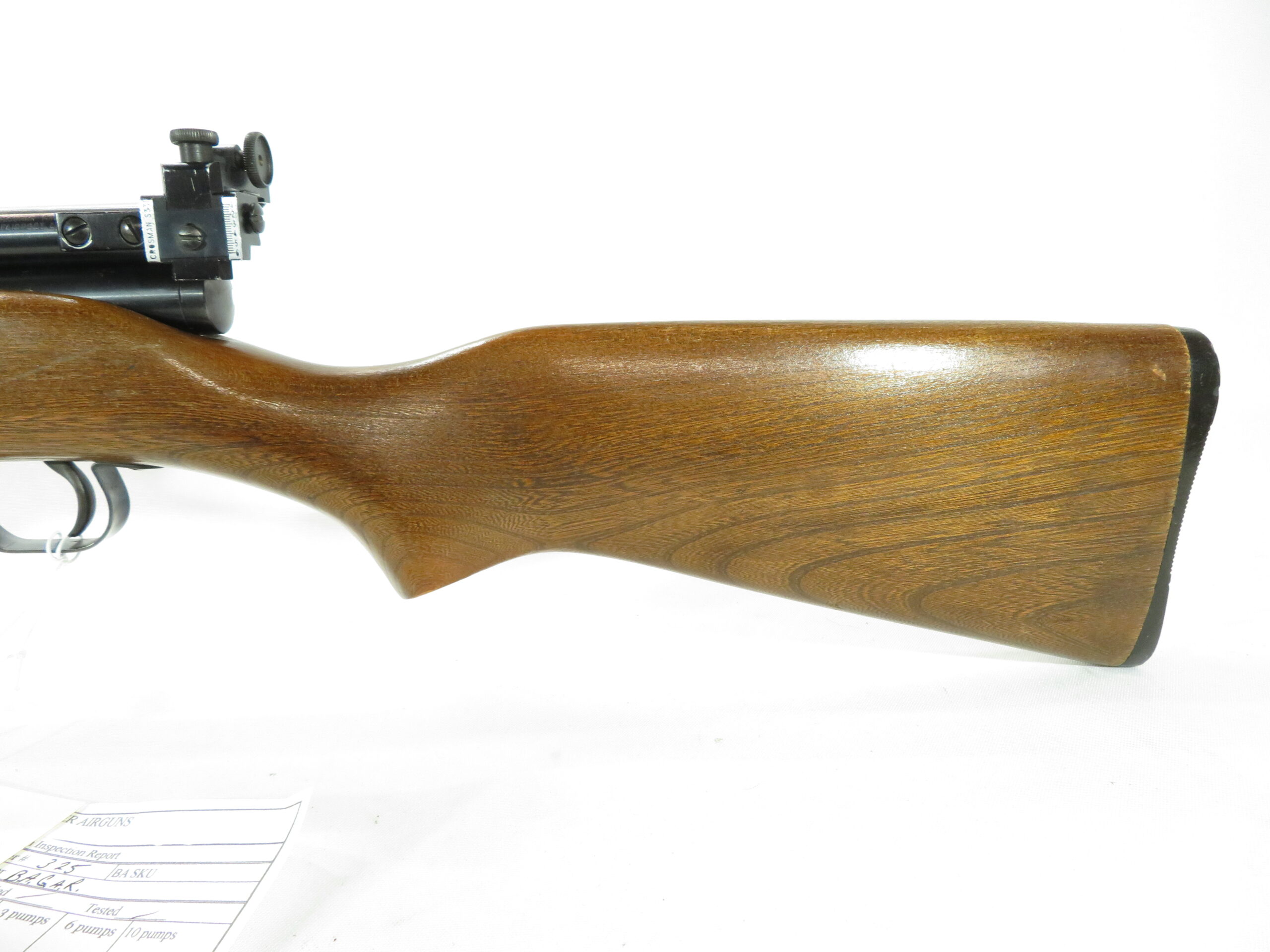 Crosman Model 160 C02 Pellet Rifle w/ Peep Sight SKU 325 - Baker Airguns