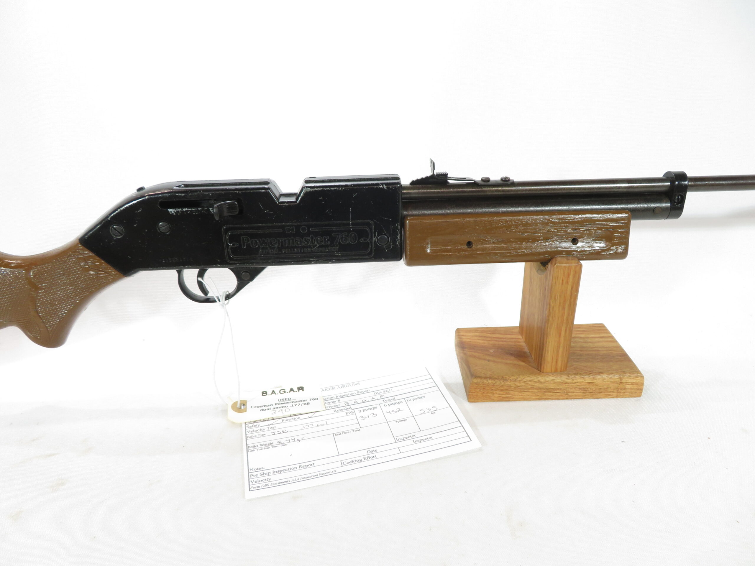 Crosman PowerMaster 760 Air Rifle SKU 390 - Baker Airguns