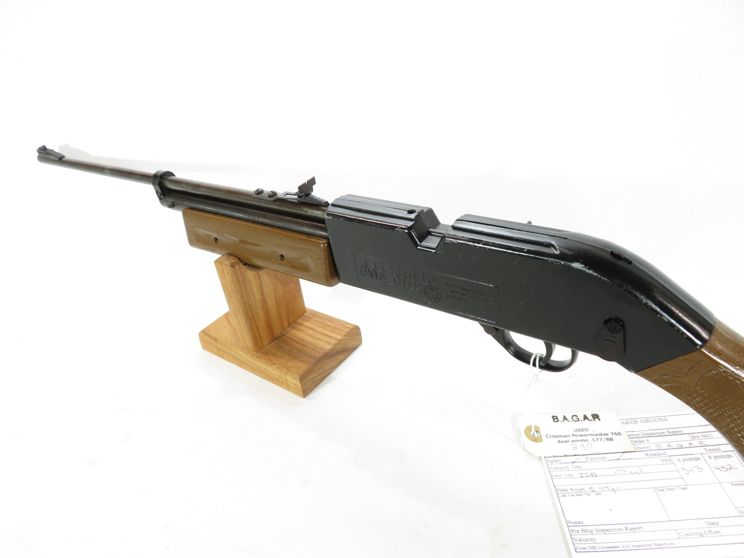 Crosman PowerMaster 760 Air Rifle SKU 390 - Baker Airguns