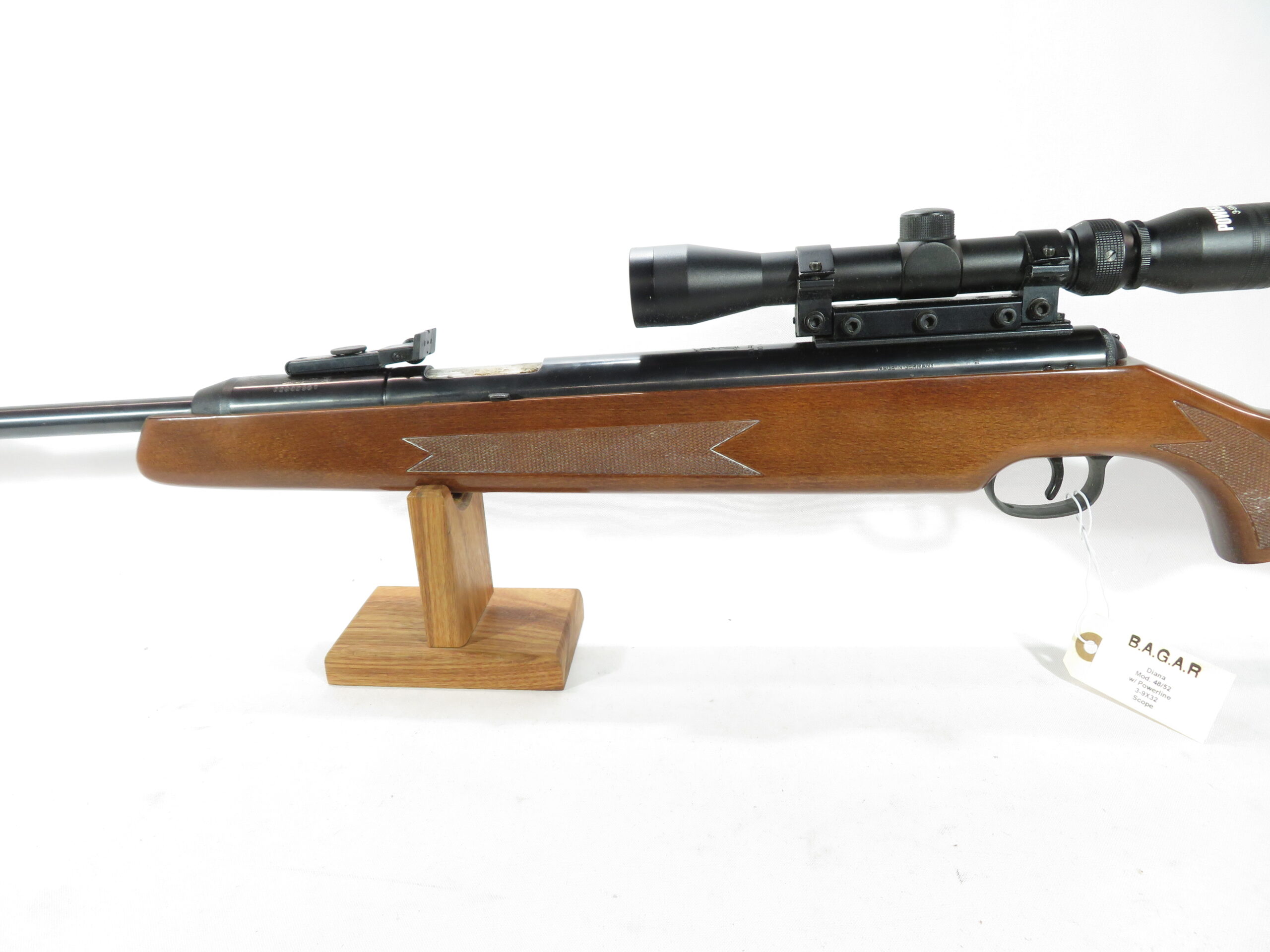Used Diana Model 48/52 Air Rifle w/ Powerline 3-9x32 Scope SKU 12724.1 ...